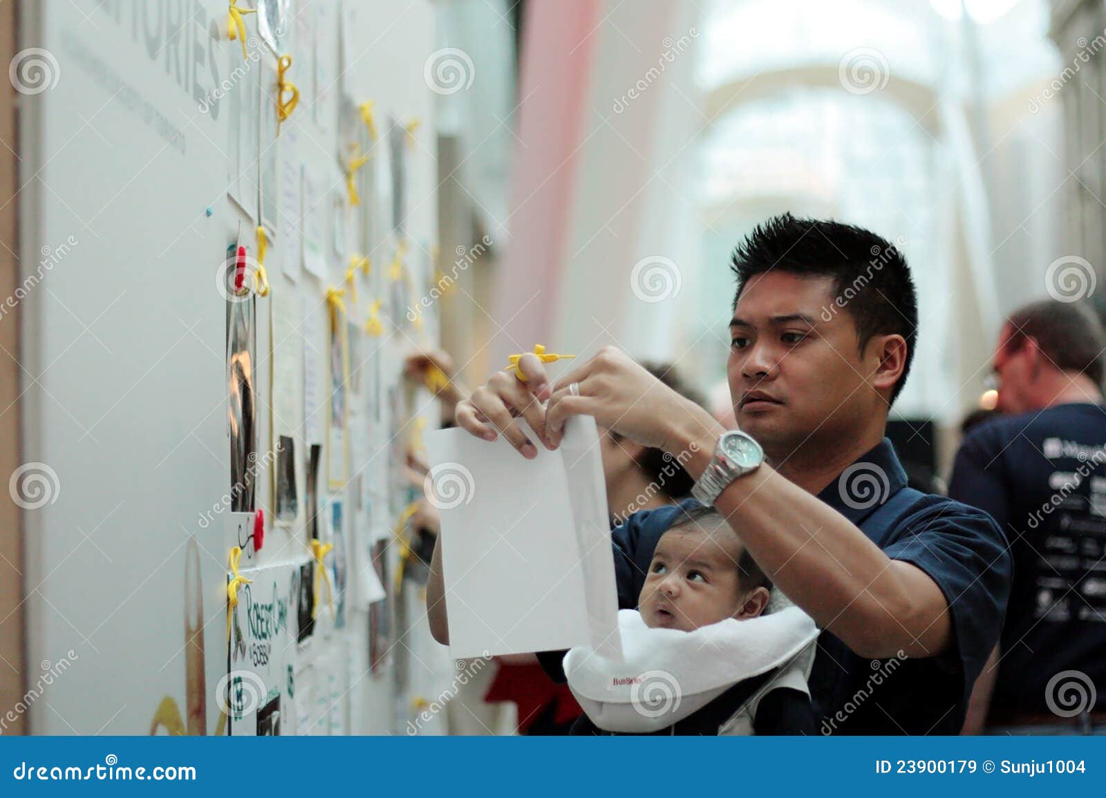 Posting the picture editorial stock image. Image of smile - 23900179