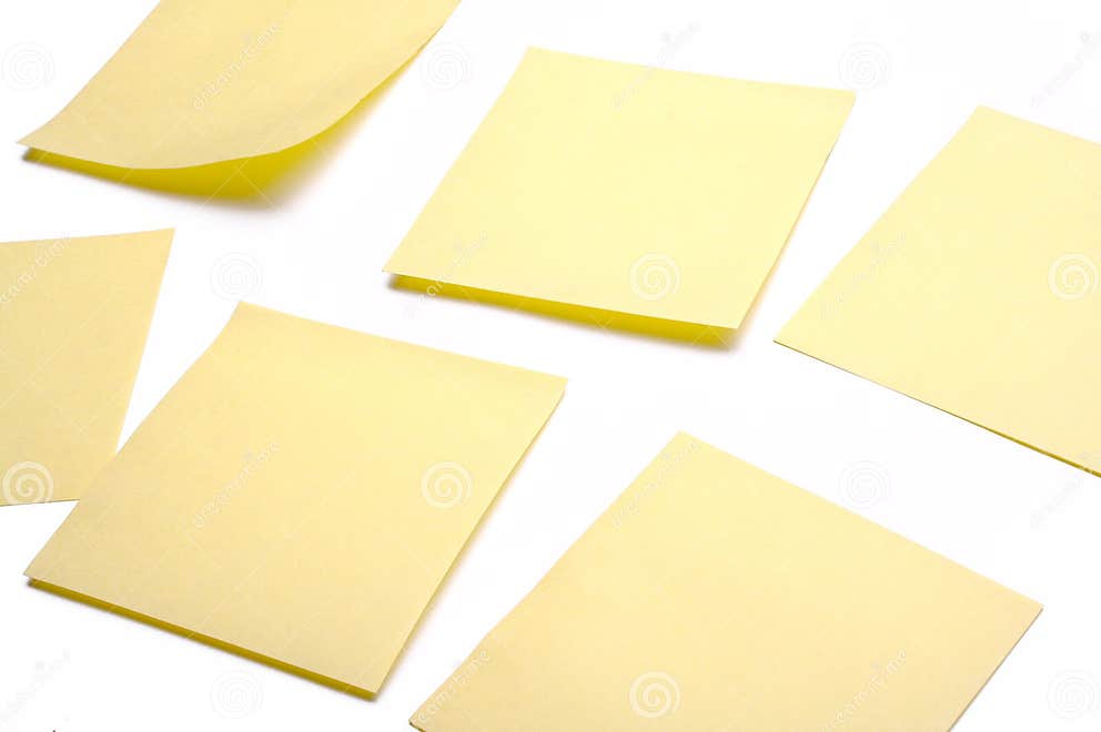 Postit 4 stock photo. Image of communication, board, message - 435420