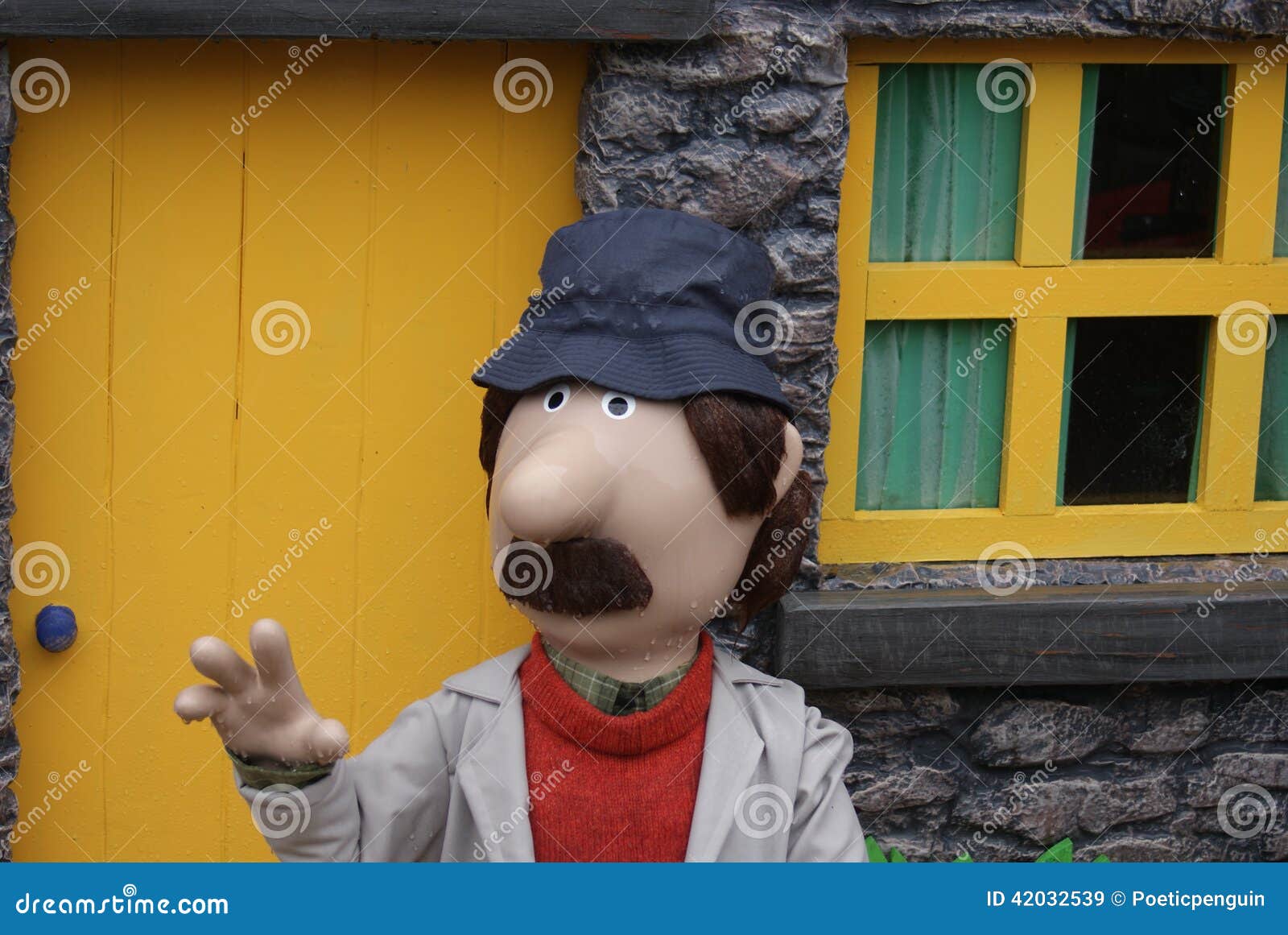 Postman Pat - Village Scenes Editorial Stock Image - Image of postman ...