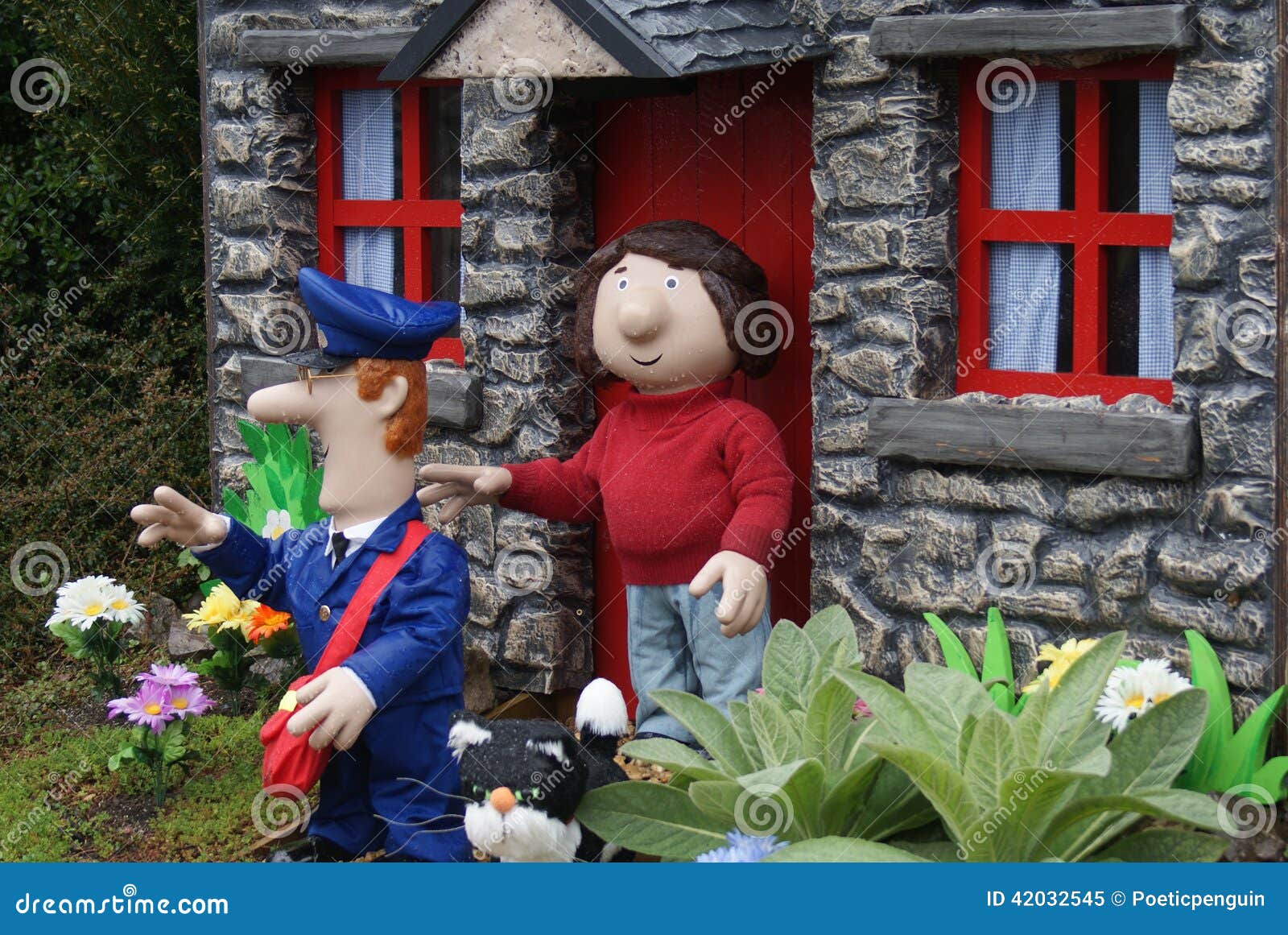 Postman Pat - Village Scenes Editorial Image - Image of jess, mail ...