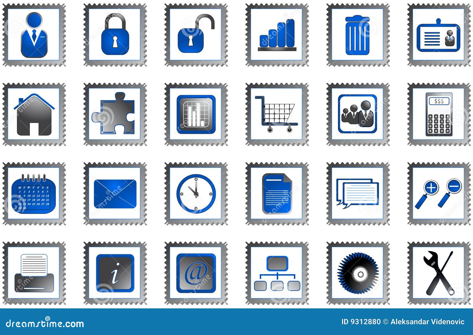 Postmark stock vector. Illustration of blue, money, postal - 9312880