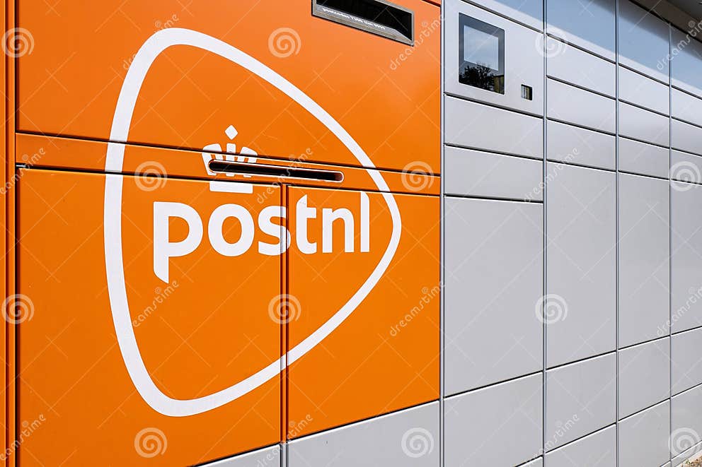 PostNL parcel locker editorial photo. Image of send - 334900916