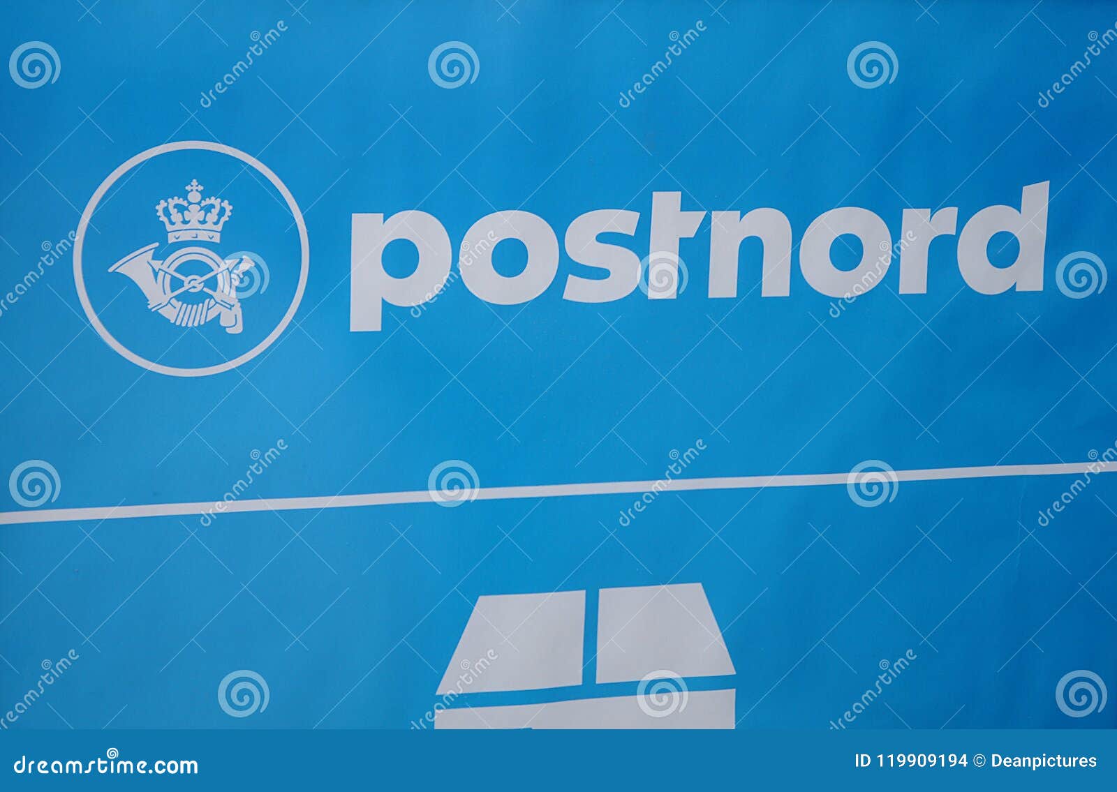 POSTNORD редакционное стоковое изображение. изображение насчитывающей ...