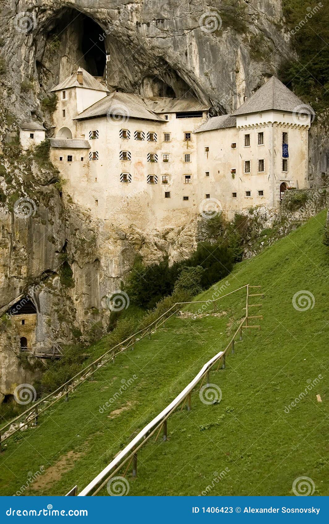 Postojna Grad stock image. Image of grad, postojna, sovenia - 1406423