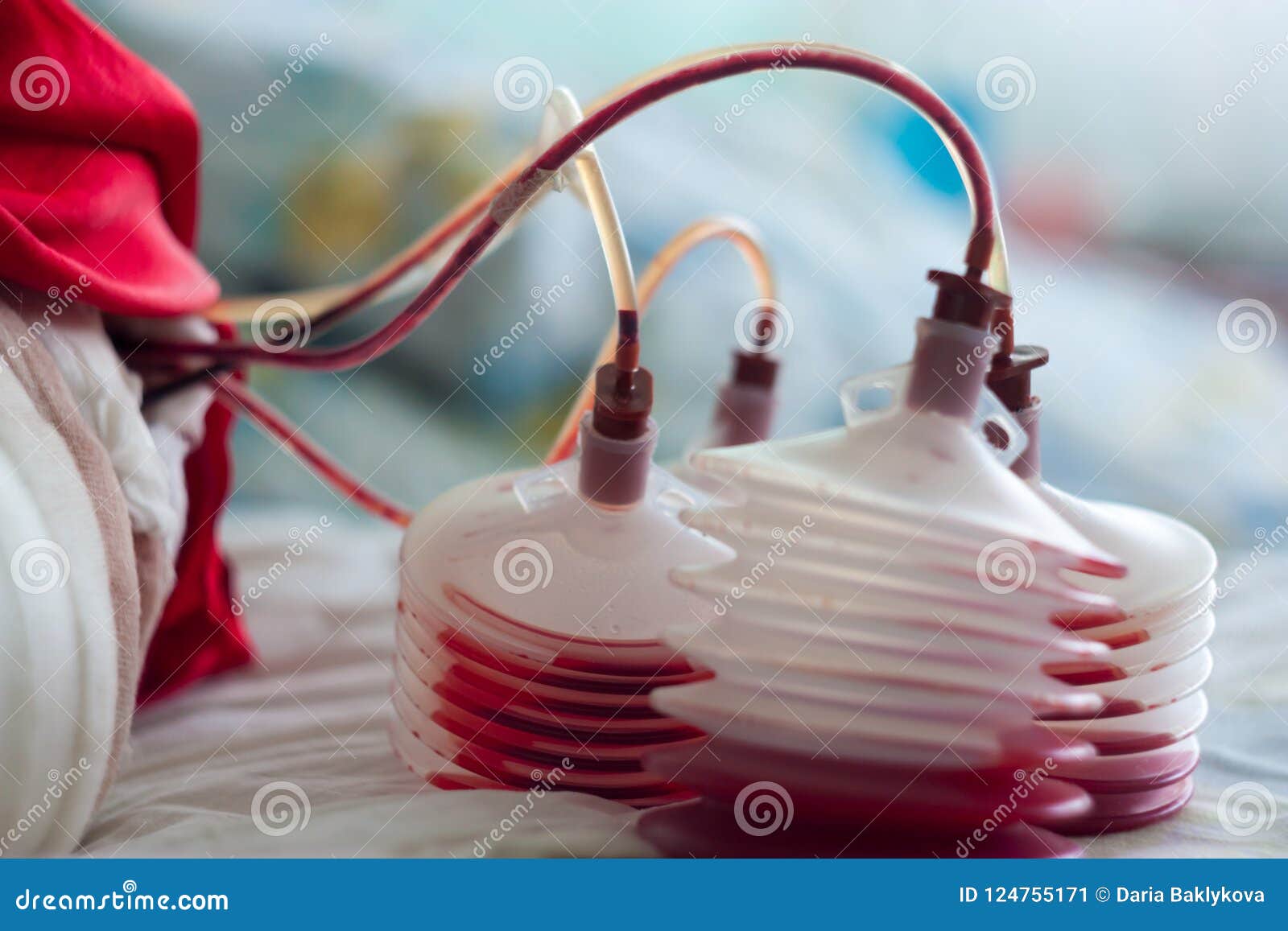 Postoperative drainage stock image. Image of medical - 124755171