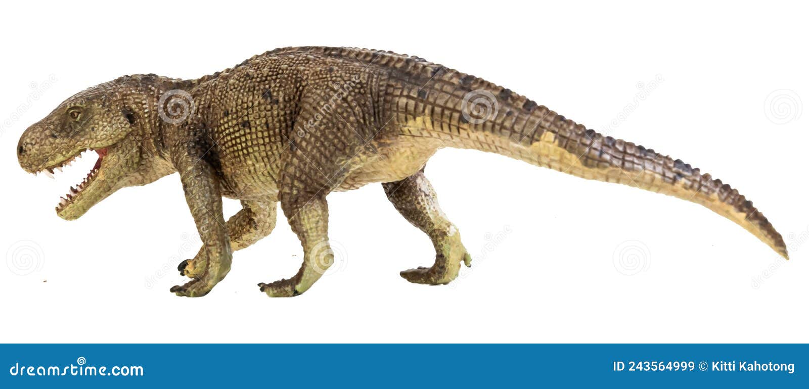 Postosuchus Dinosaur on Isolate Background Stock Illustration ...