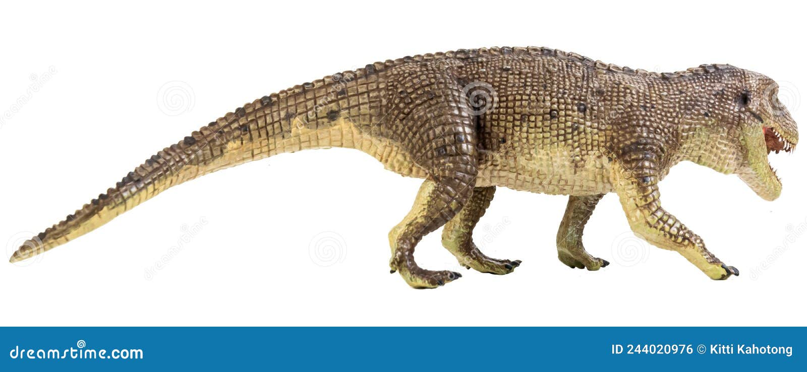 Postosuchus Dinosaur on Isolate Background Stock Photo - Image of ...