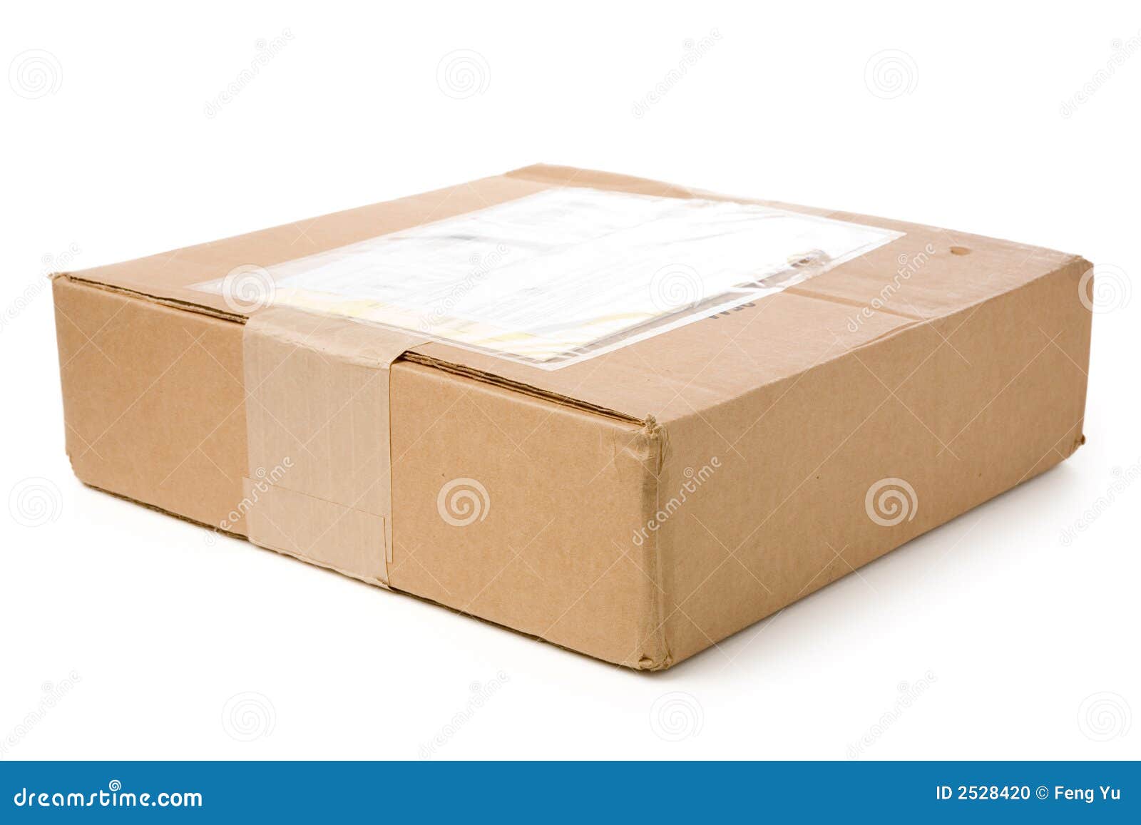 Postpaket stockfoto. Bild von geboxt, kennsatz, post, pfosten - 2528420