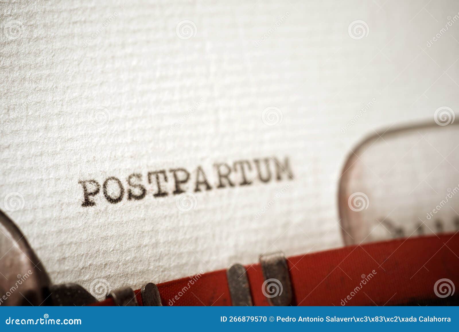 Postpartum word view stock photo. Image of vintage, chemistry - 266879570