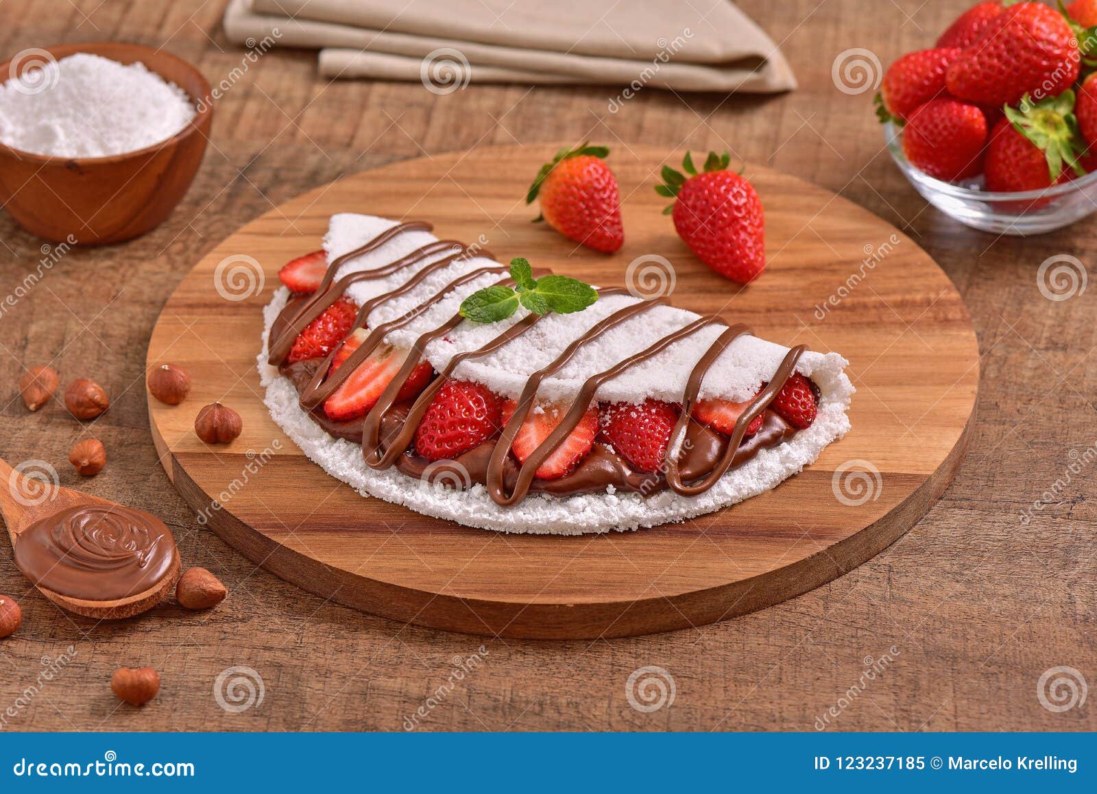 Postre dulce de la tapioca imagen de archivo. Imagen de sabroso - 123237185