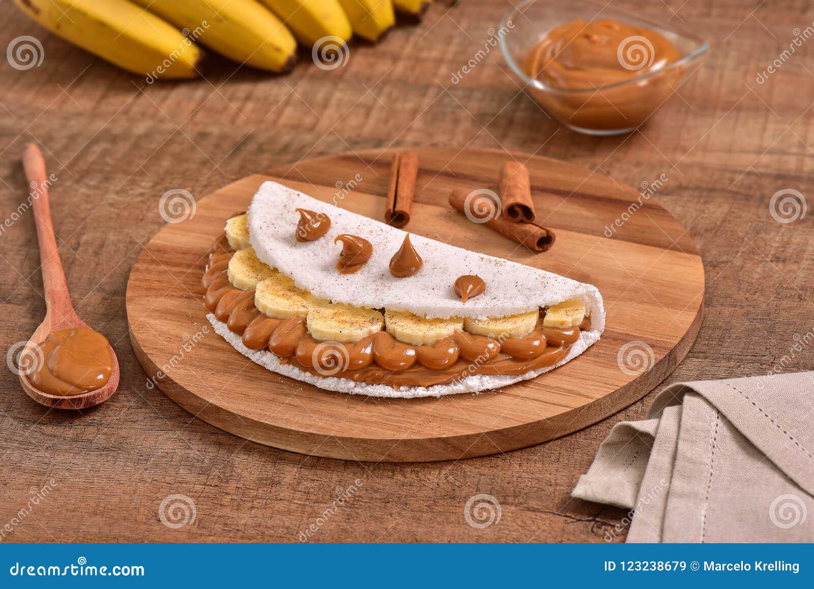 Postre dulce de la tapioca imagen de archivo. Imagen de estudio - 123238679