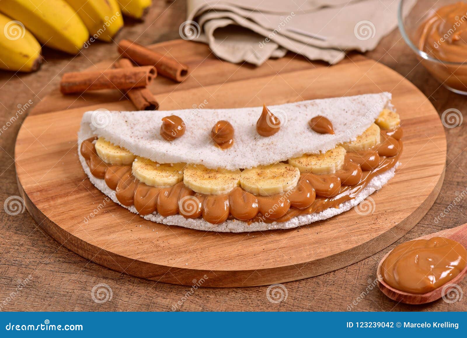 Postre dulce de la tapioca foto de archivo. Imagen de tarjeta - 123239042