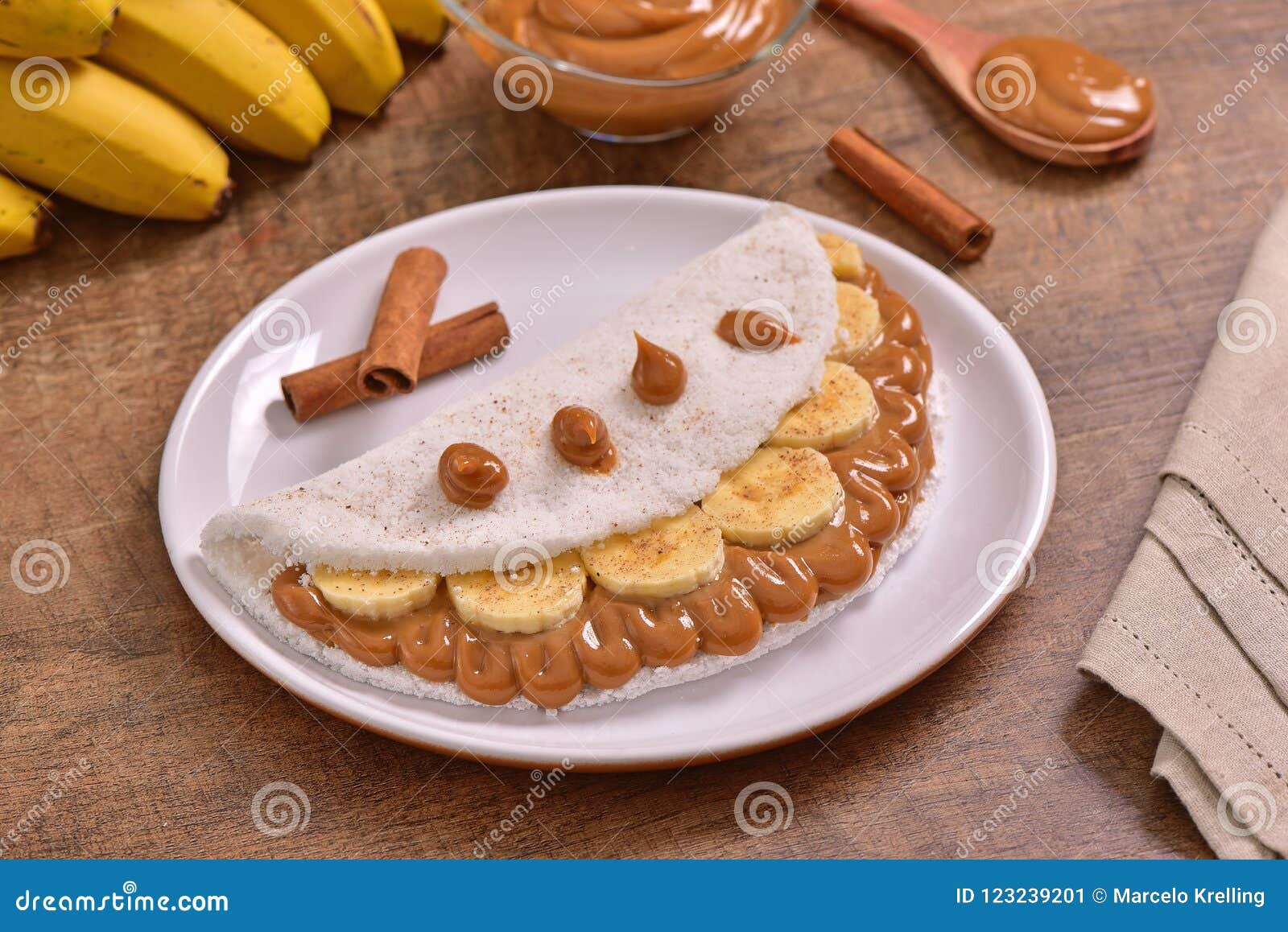 Postre dulce de la tapioca imagen de archivo. Imagen de leche - 123239201