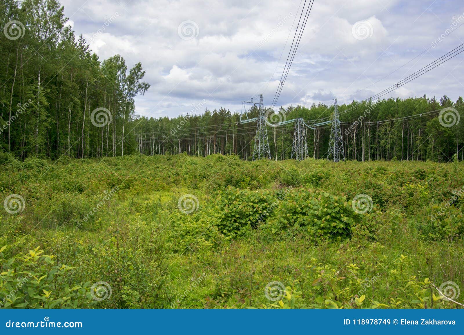 Posts with electric wires stock image. Image of engineering - 118978749