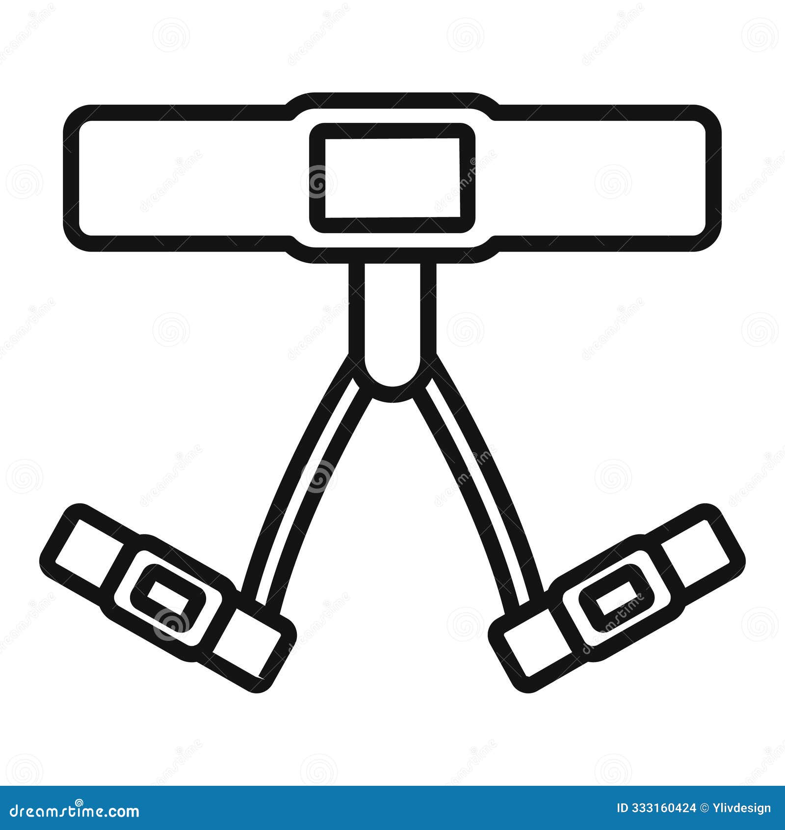 Posture Corrector Belt Icon Showing Correct Spine Position For Good ...