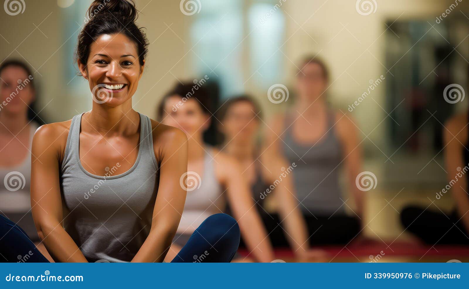 Posture wall sit exercise stock illustration. Illustration of fitness ...