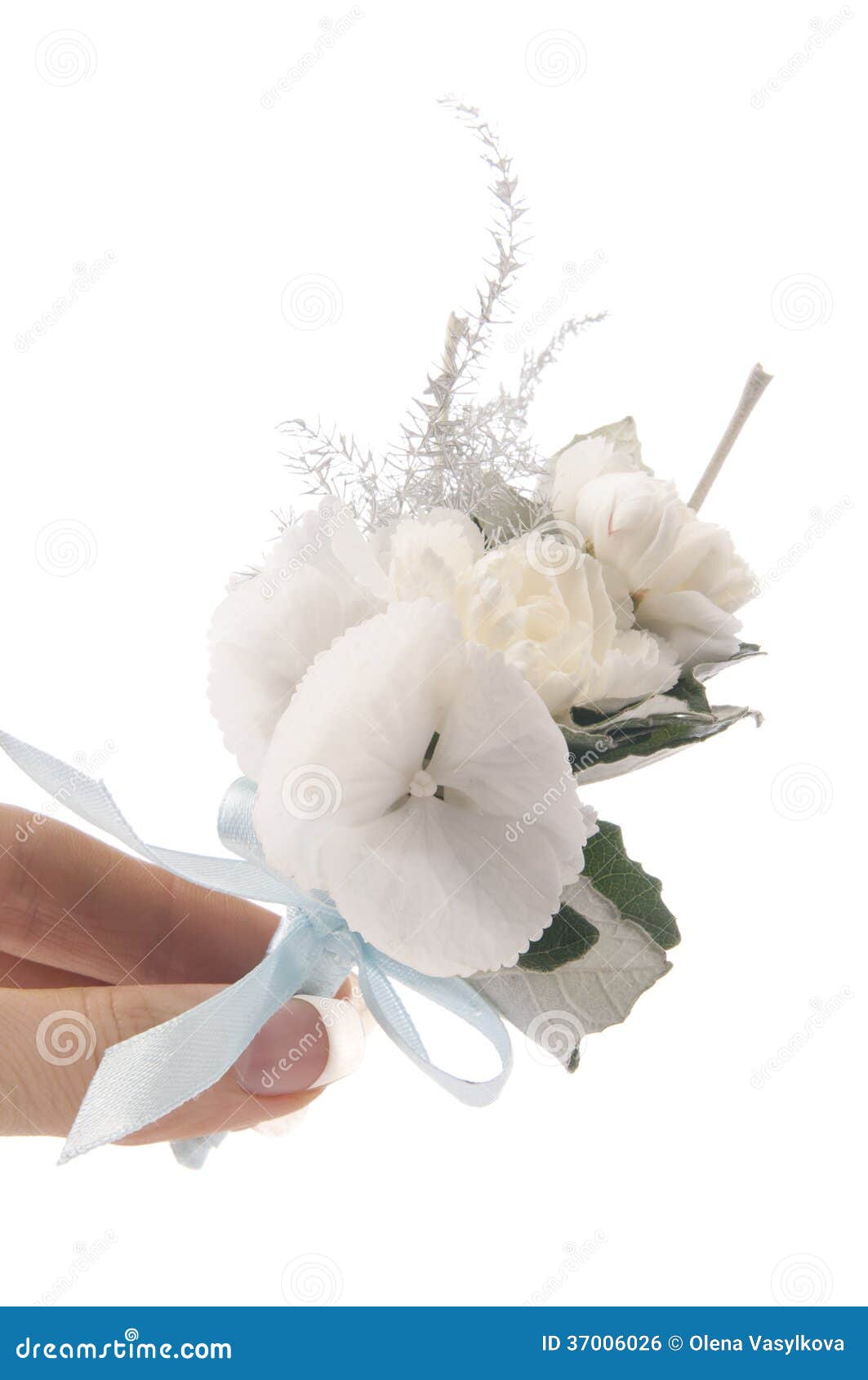 Posy bouquet in hand stock photo. Image of bunch, decoration - 37006026
