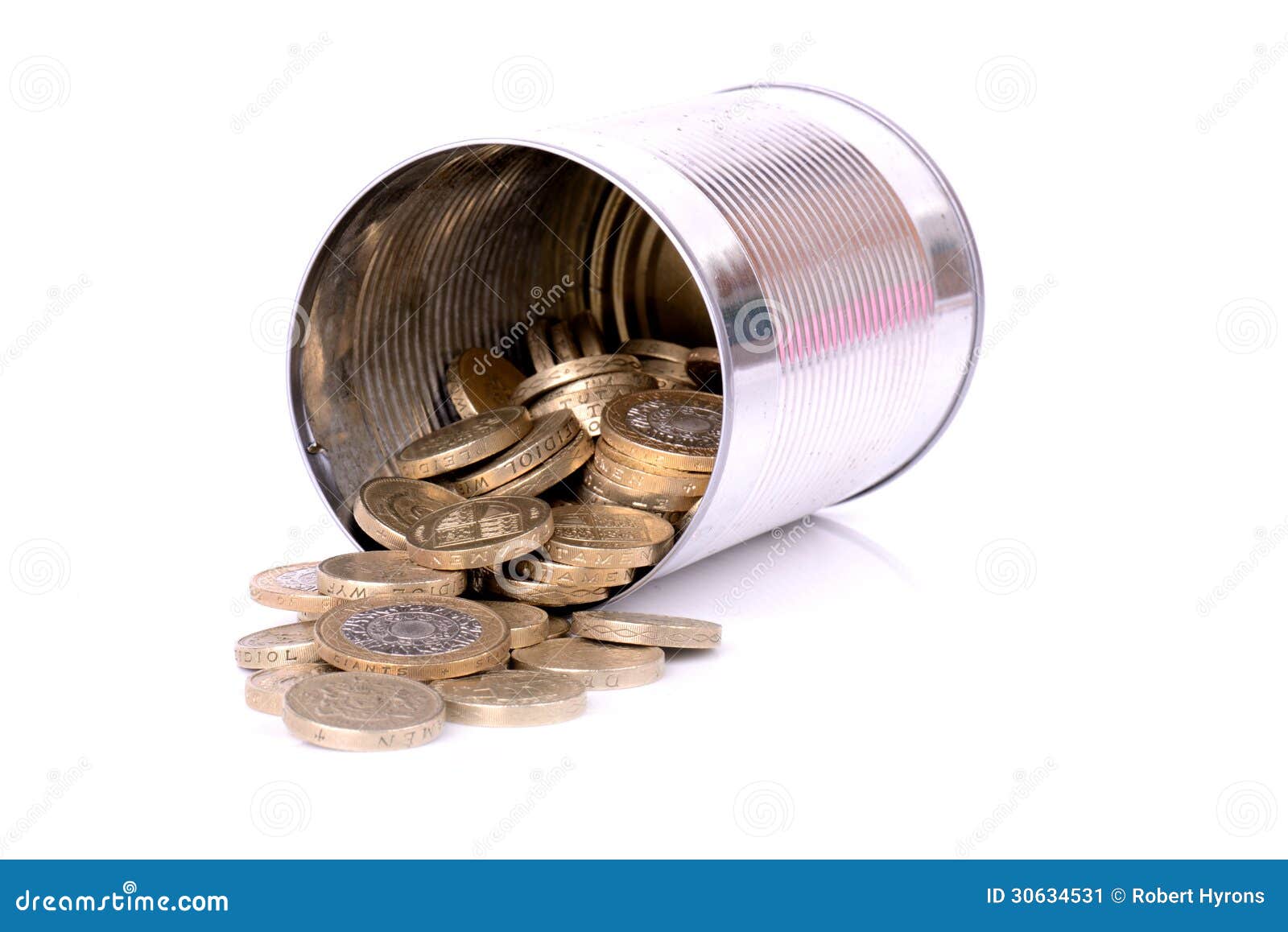 Pot of cash stock image. Image of gold, business, open - 30634531