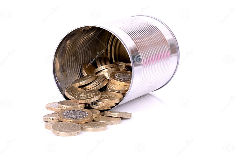 Pot of cash stock image. Image of gold, business, open - 30634531