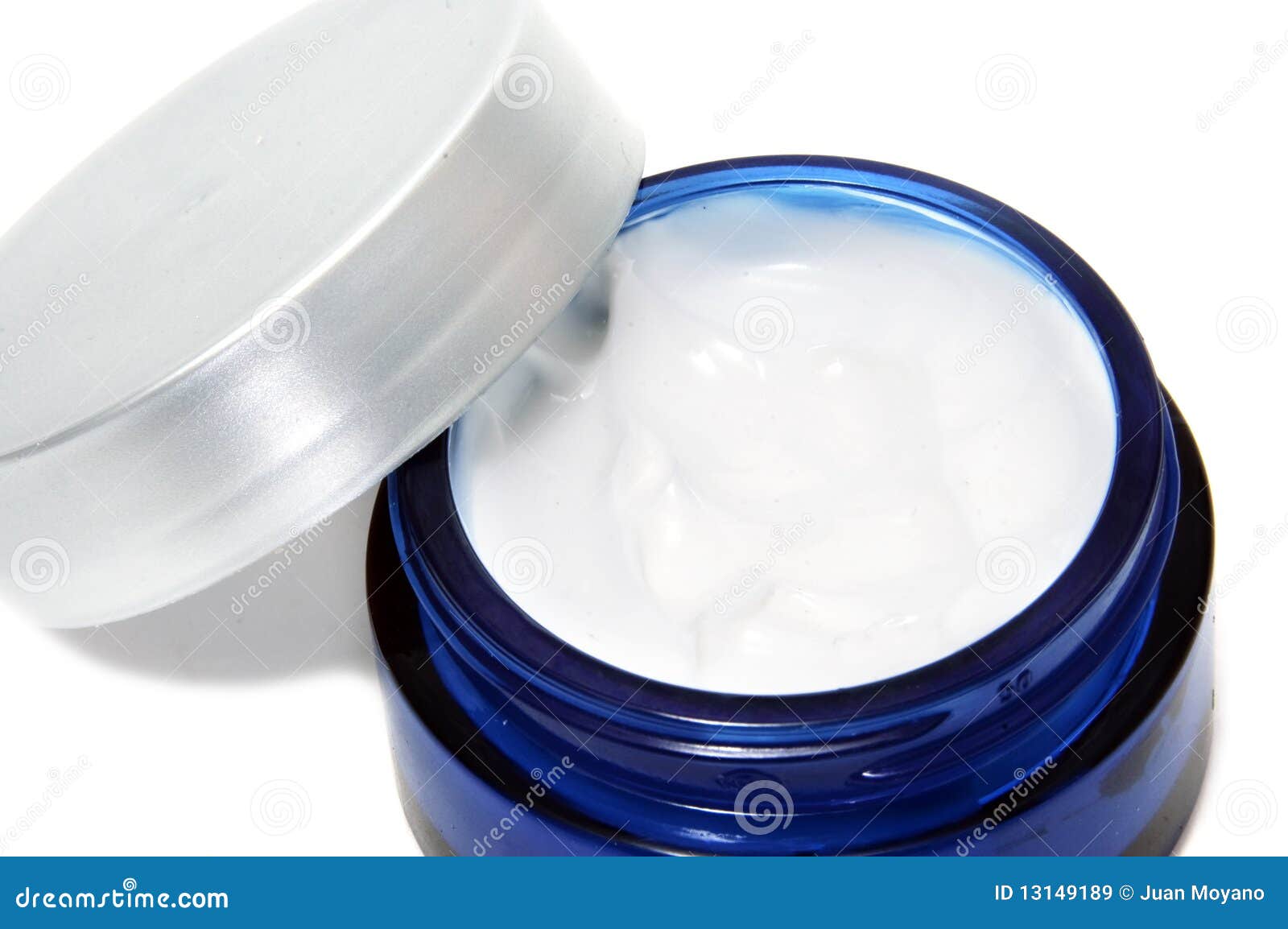 Pot of cream stock image. Image of isolated, medical - 13149189