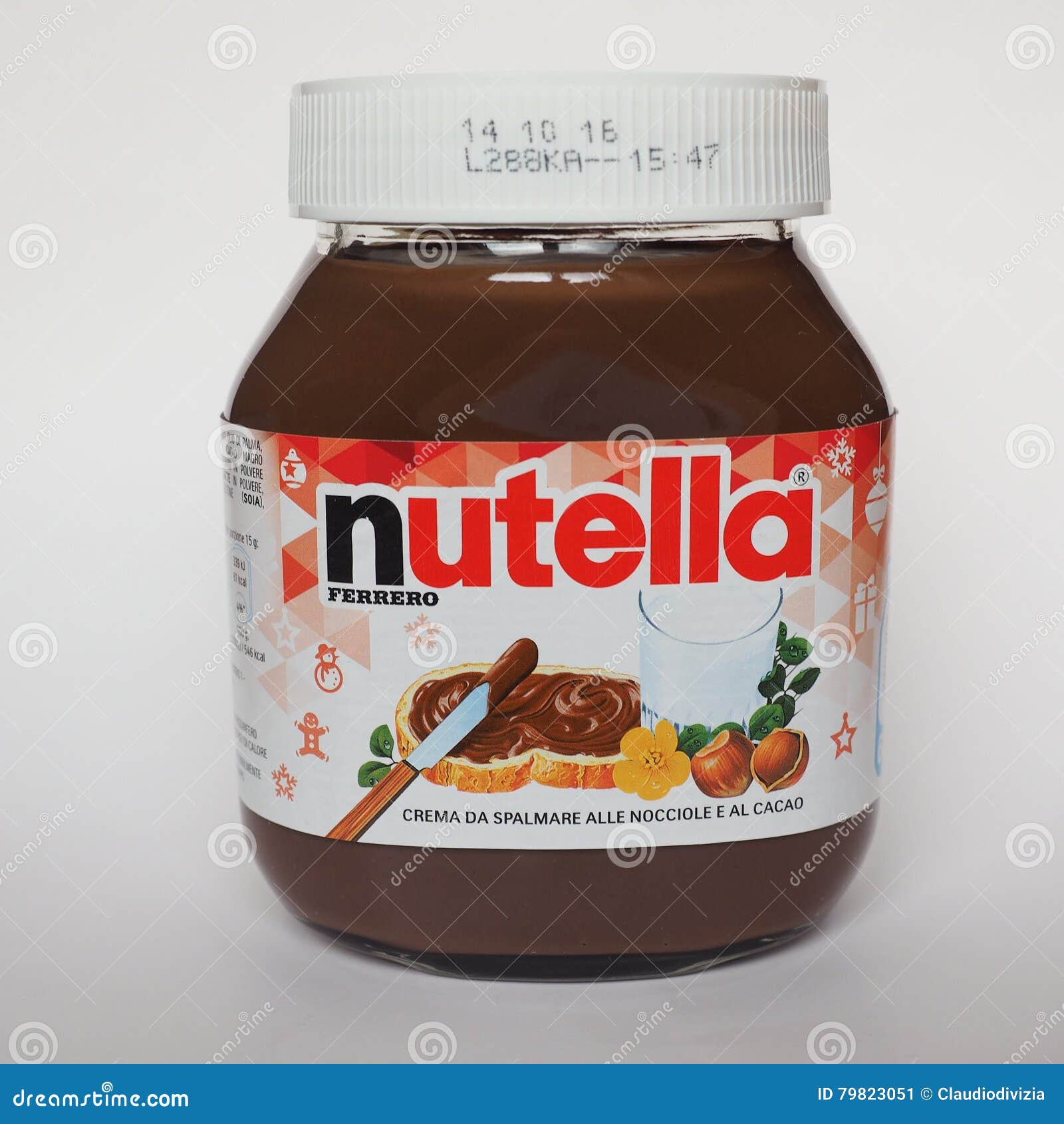 Pot de Nutella Ferrero photo éditorial. Image of nutrition - 79823051