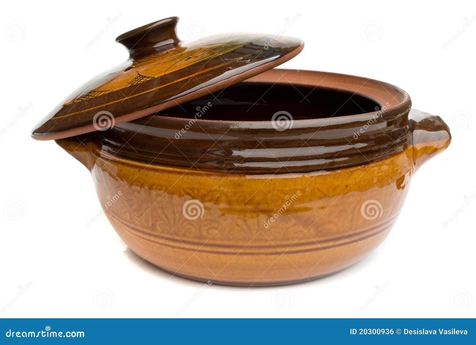 POT di argilla fotografia stock. Immagine di fatto, mestiere - 20300936