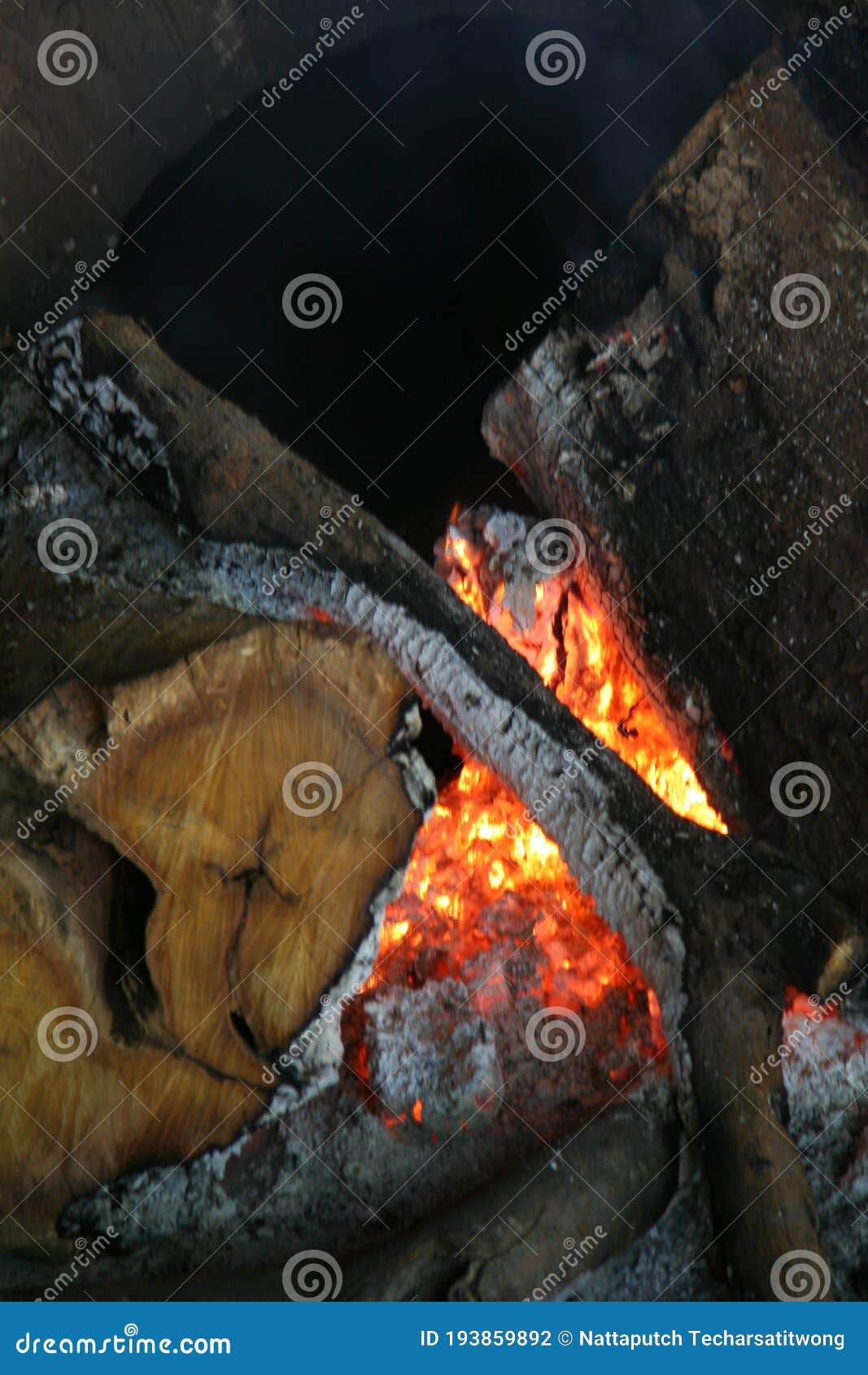Pot Earth Clay Natural Mud Pottery Fire Wood Stock Photo - Image of ...