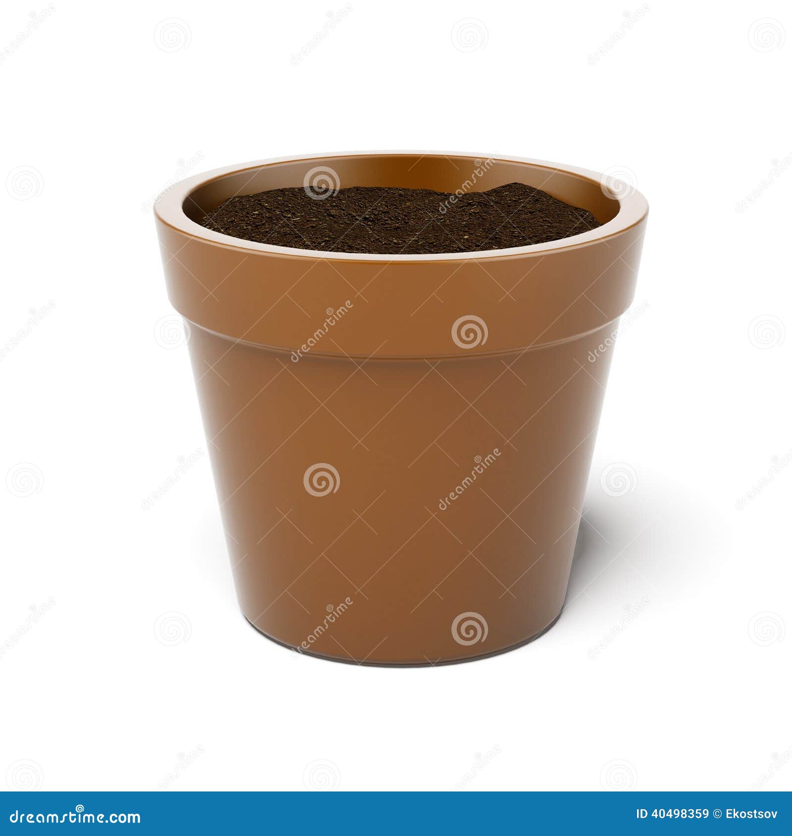 Potting Soil Mix Concept. Organic Soil For Plants. Planting Preparation ...