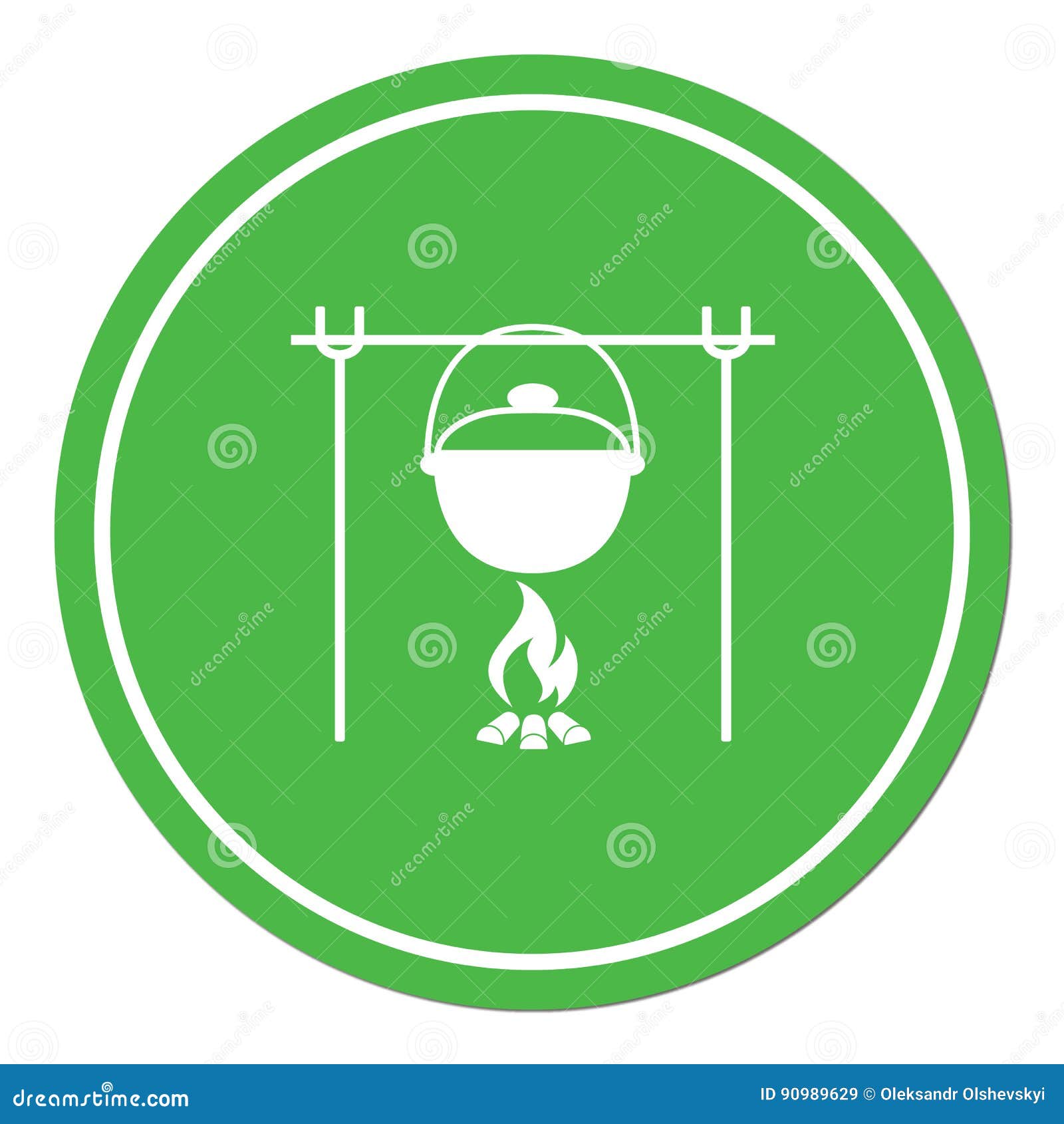 Pot2 stock vector. Illustration of meal, summer, element - 90989629