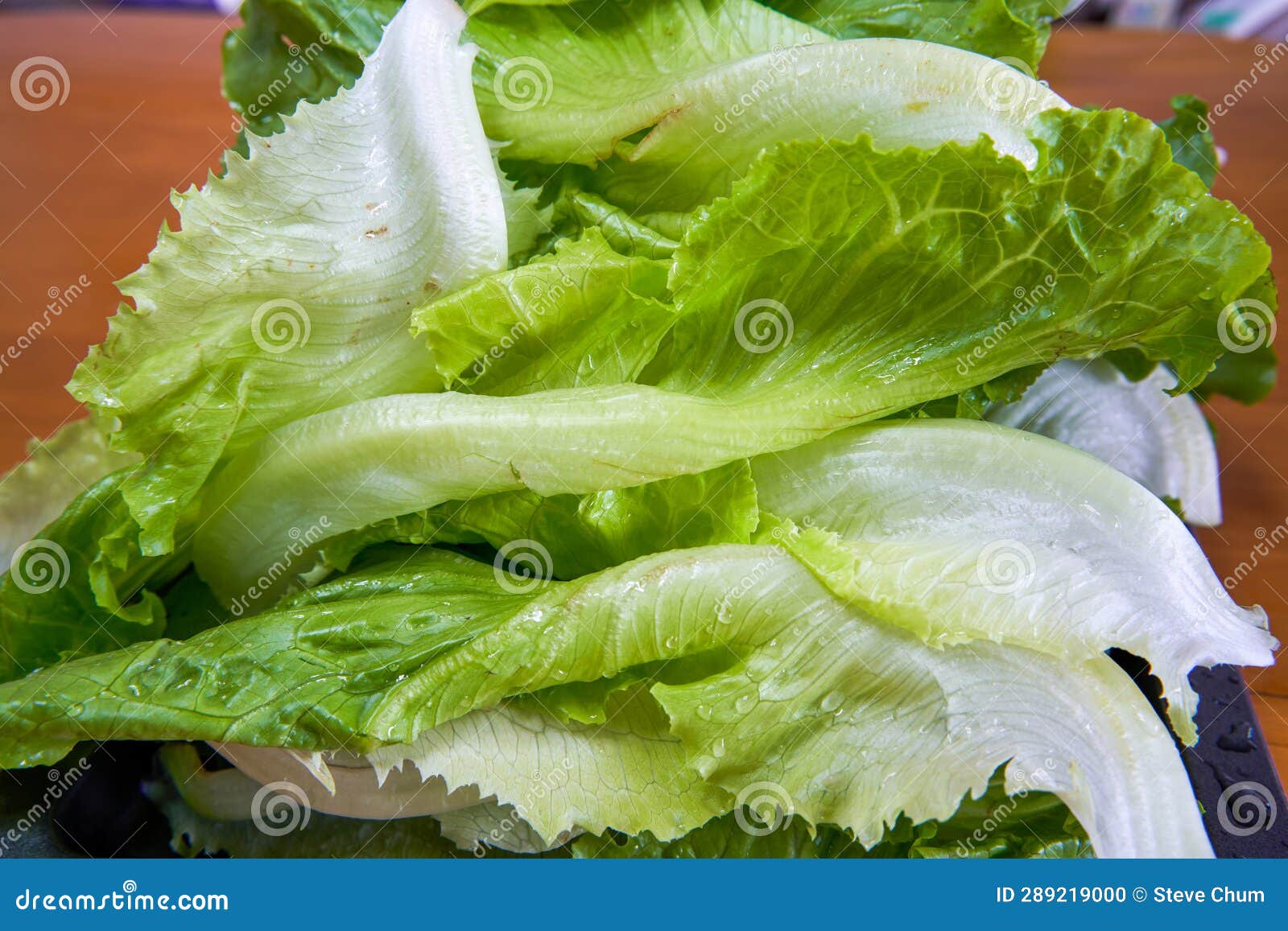 Pot of Fresh Lettuce on the Table Stock Photo - Image of weight, white ...