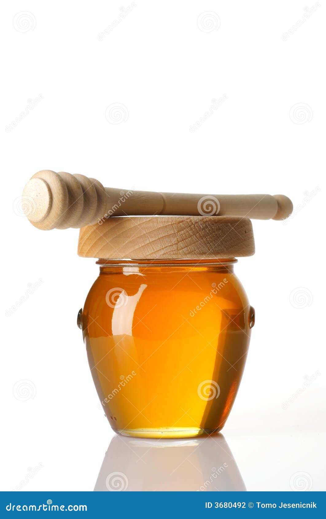 Pot of honey stock photo. Image of product, sticky, isolated - 3680492