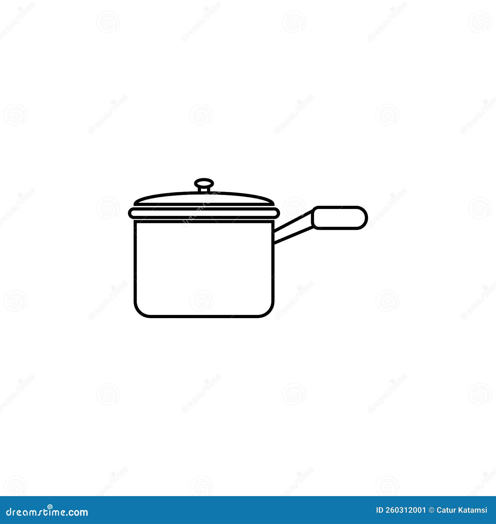 Pot Icon Logo Vector Design Stock Illustration - Illustration of chef ...