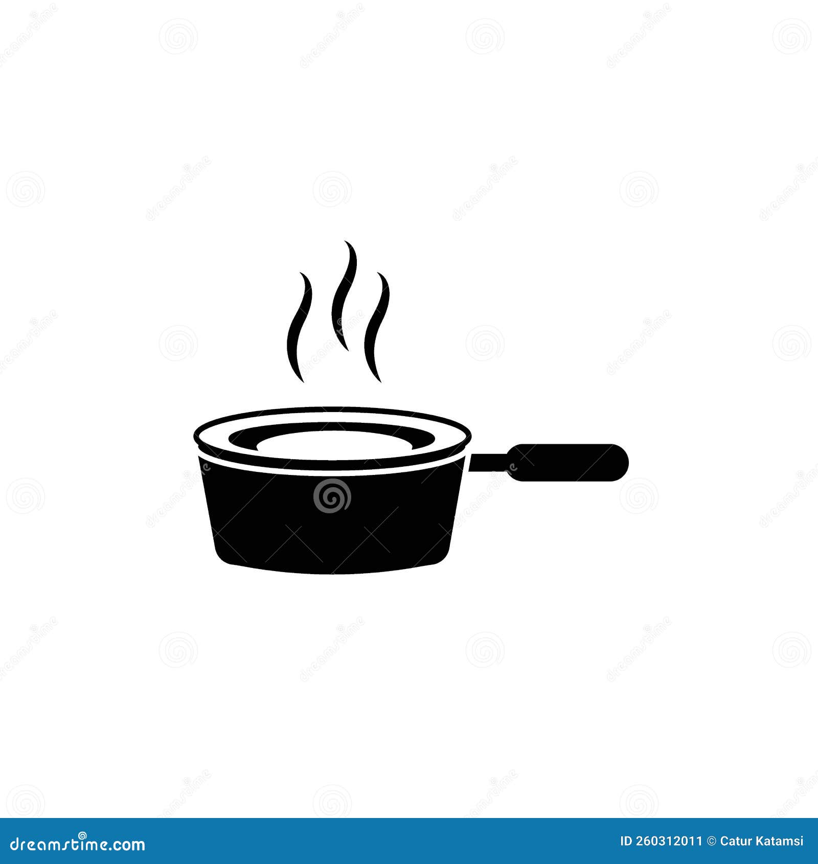 Pot Icon Logo Vector Design Stock Illustration - Illustration of ...