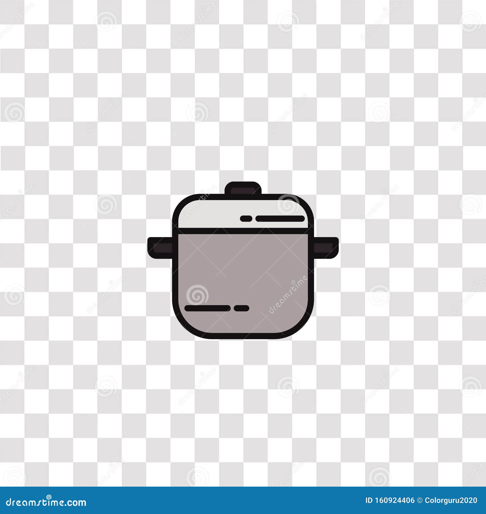 Pot Icon Sign and Symbol. Pot Color Icon for Website Design and Mobile ...