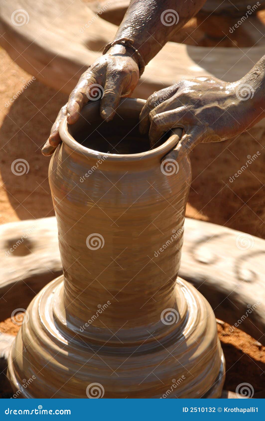 Pot Making stock photo. Image of making, people, work - 2510132