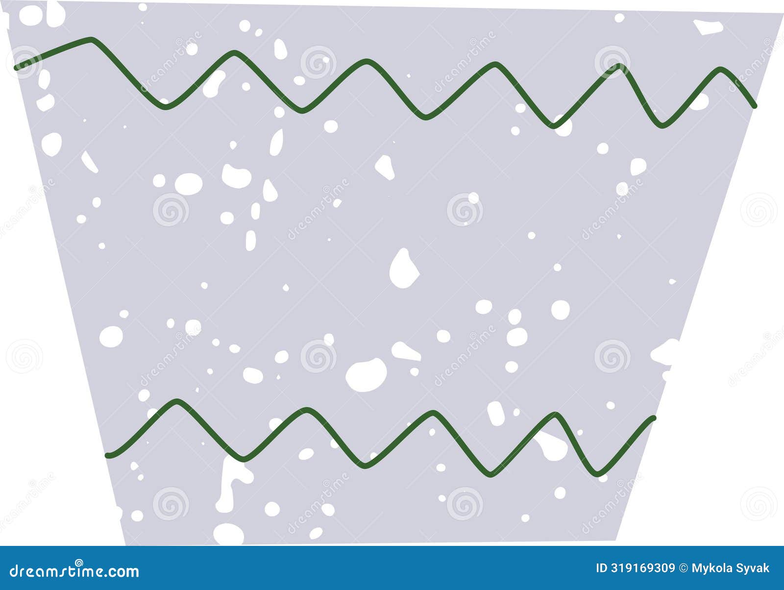 Pot with Splash Texture stock vector. Illustration of wave - 319169309