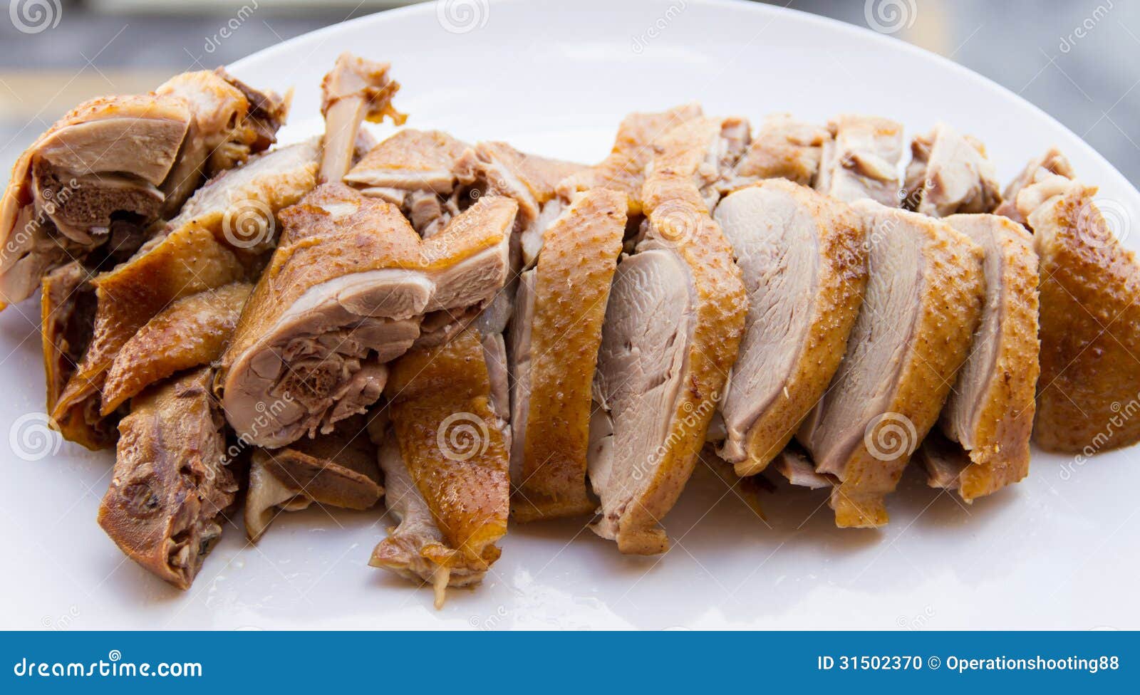 Pot-stewed duck stock photo. Image of cooked, grill, brown - 31502370
