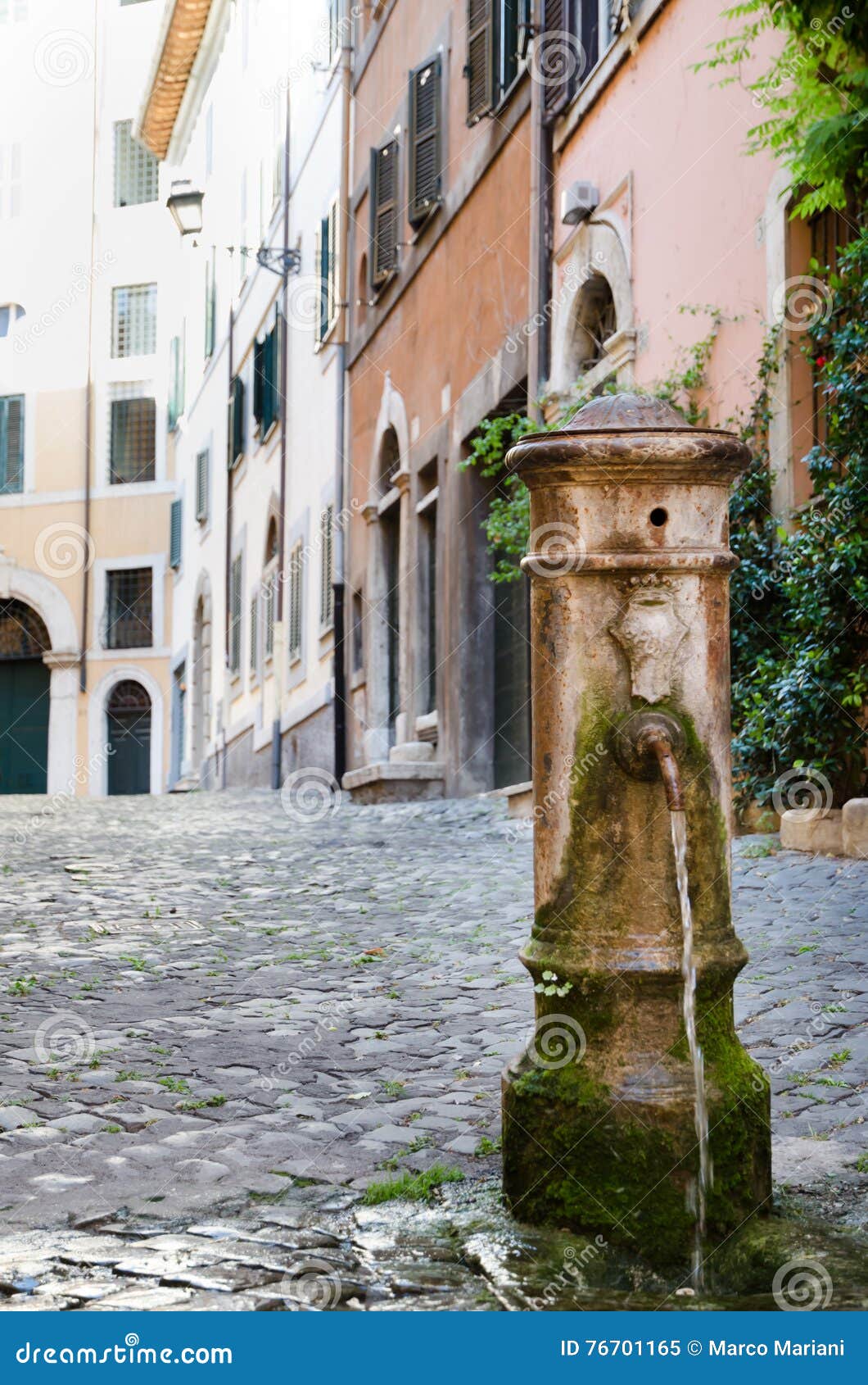 Potable Fountain Water in Rome Stock Image - Image of potable, symbol ...