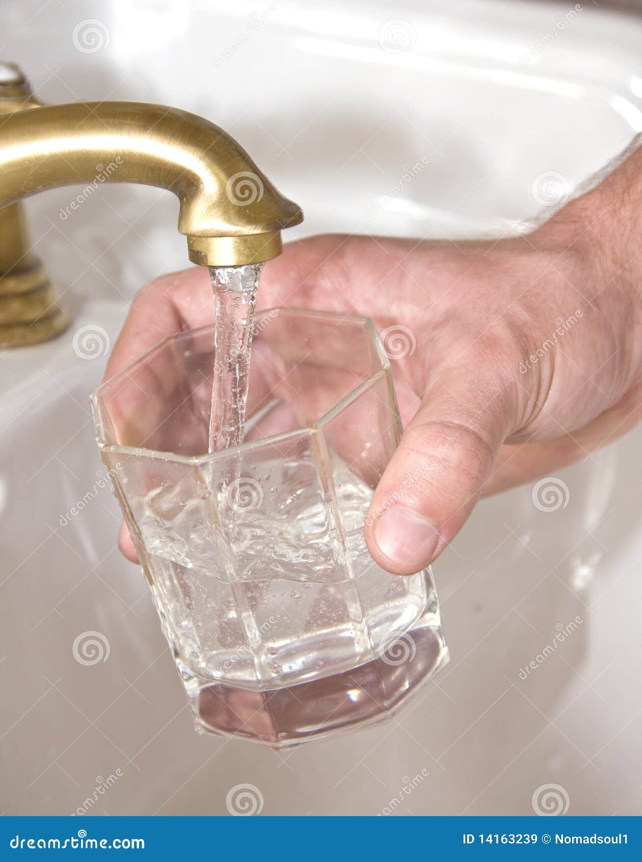 Potable Water Distribution For House. Connection Fittings Stock ...