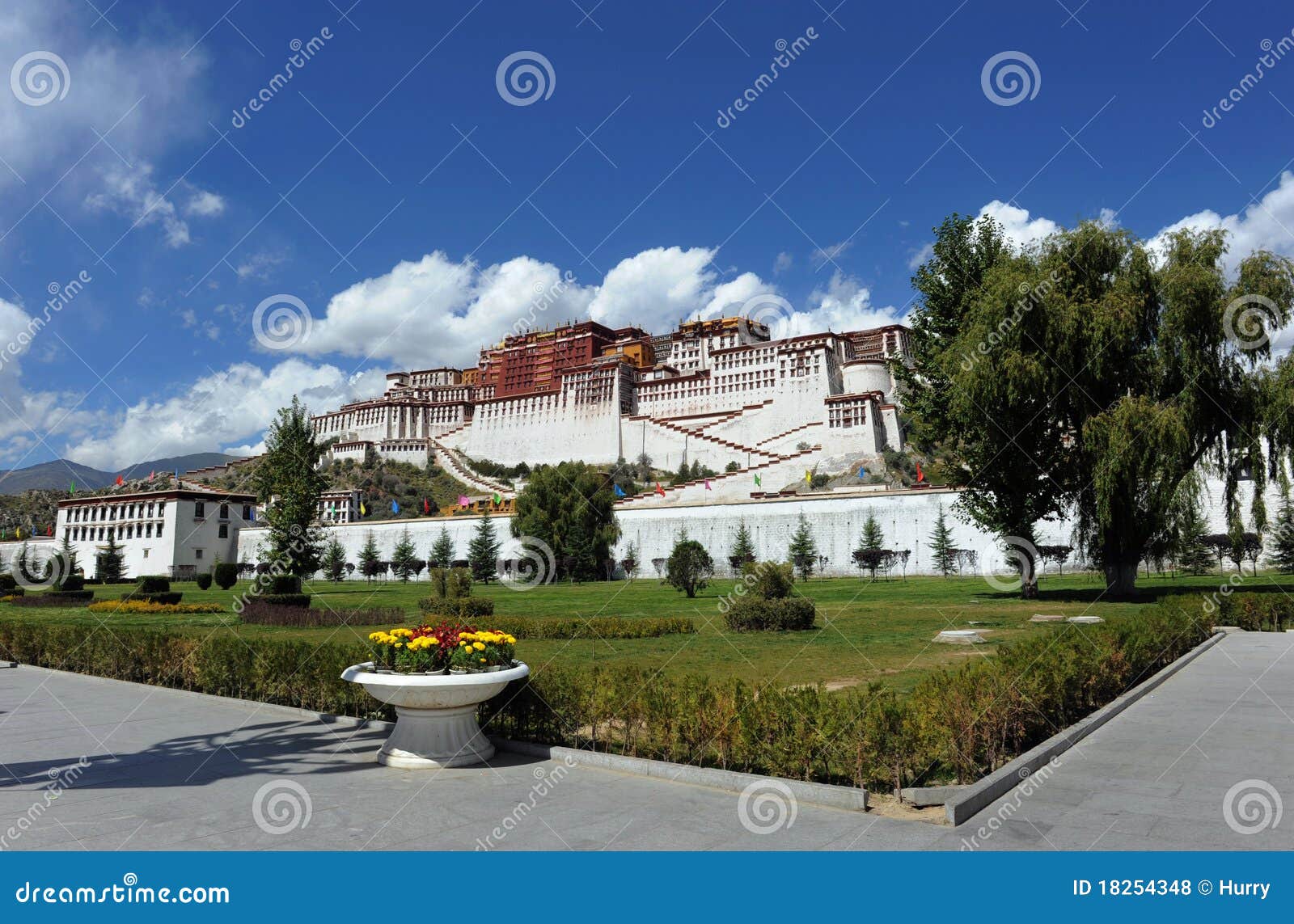 Potala palace stock photo. Image of colorful, heritage - 18254348