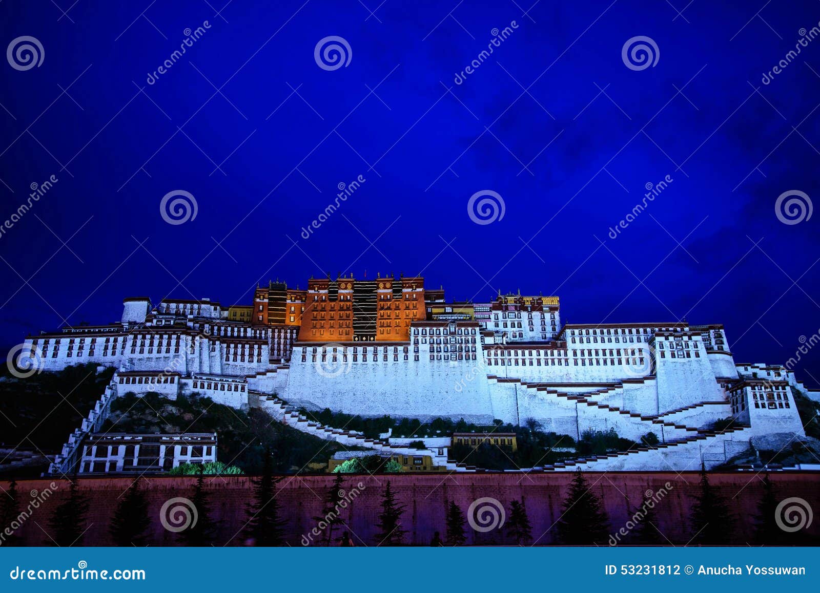 Potala Palace stock photo. Image of tibet, palace, place - 53231812