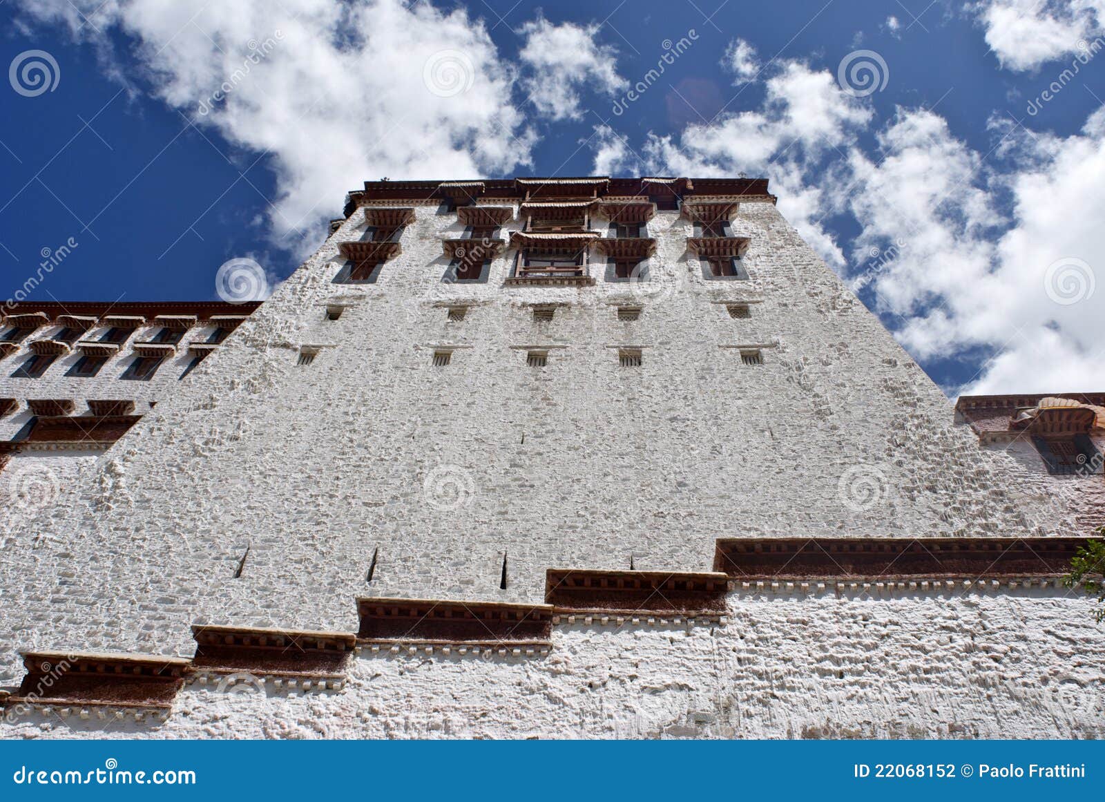 Potala Palace Walls stock photo. Image of buddhism, tradition - 22068152