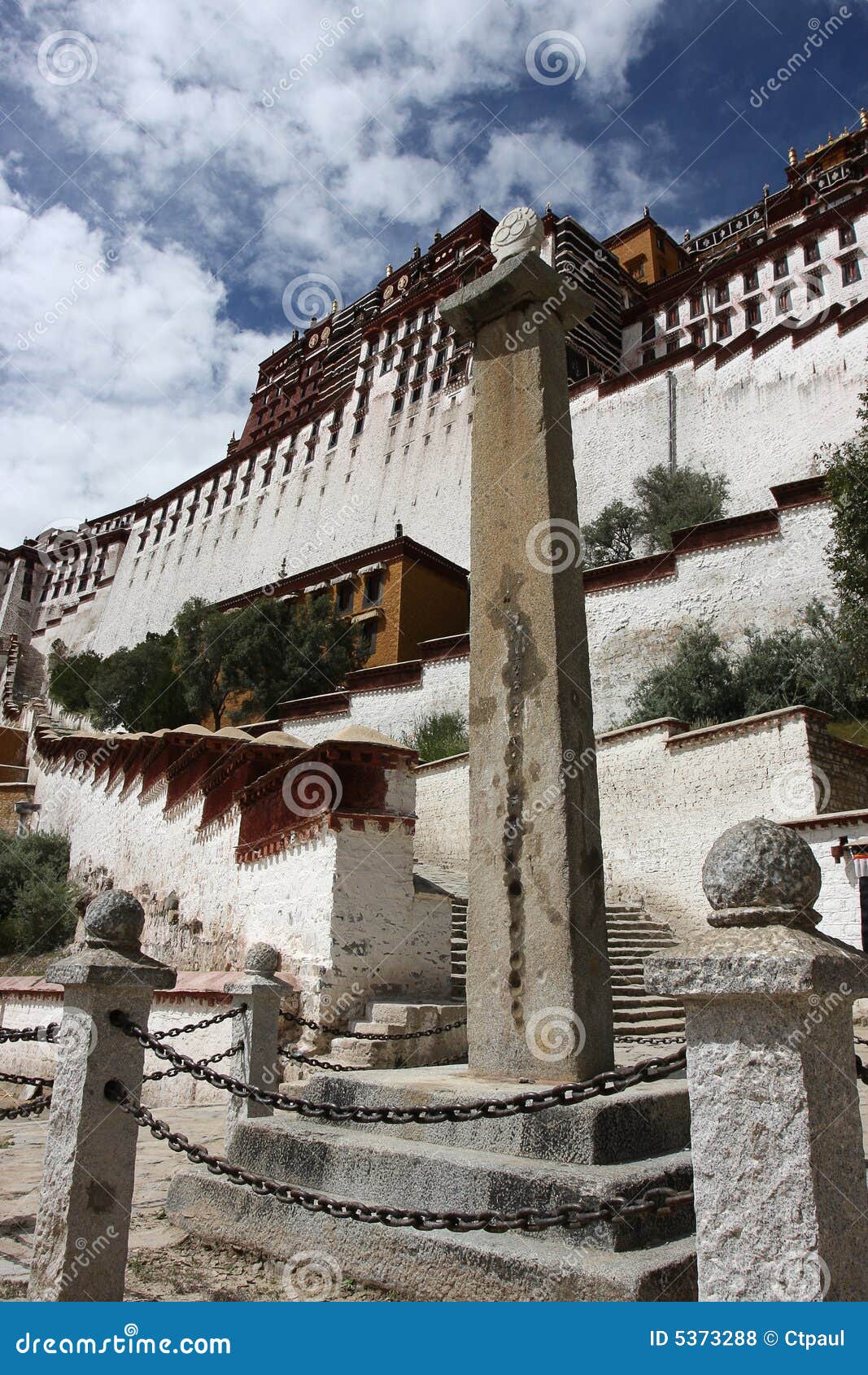 Potala temple stock photo. Image of residence, asia, travel - 5373288