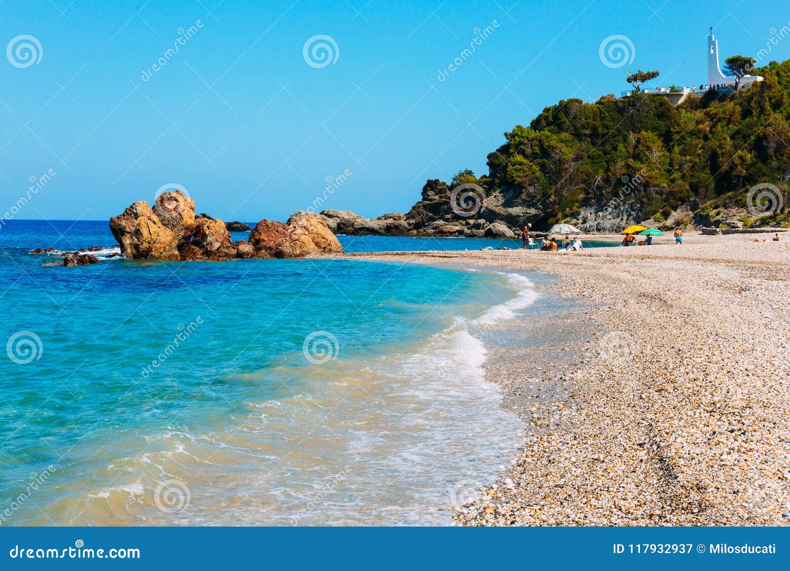 Potami beach, Samos editorial photography. Image of nature - 117932937