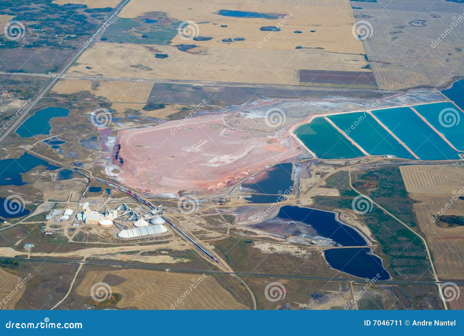Potash Mine stock image. Image of potash, contamination - 7046711