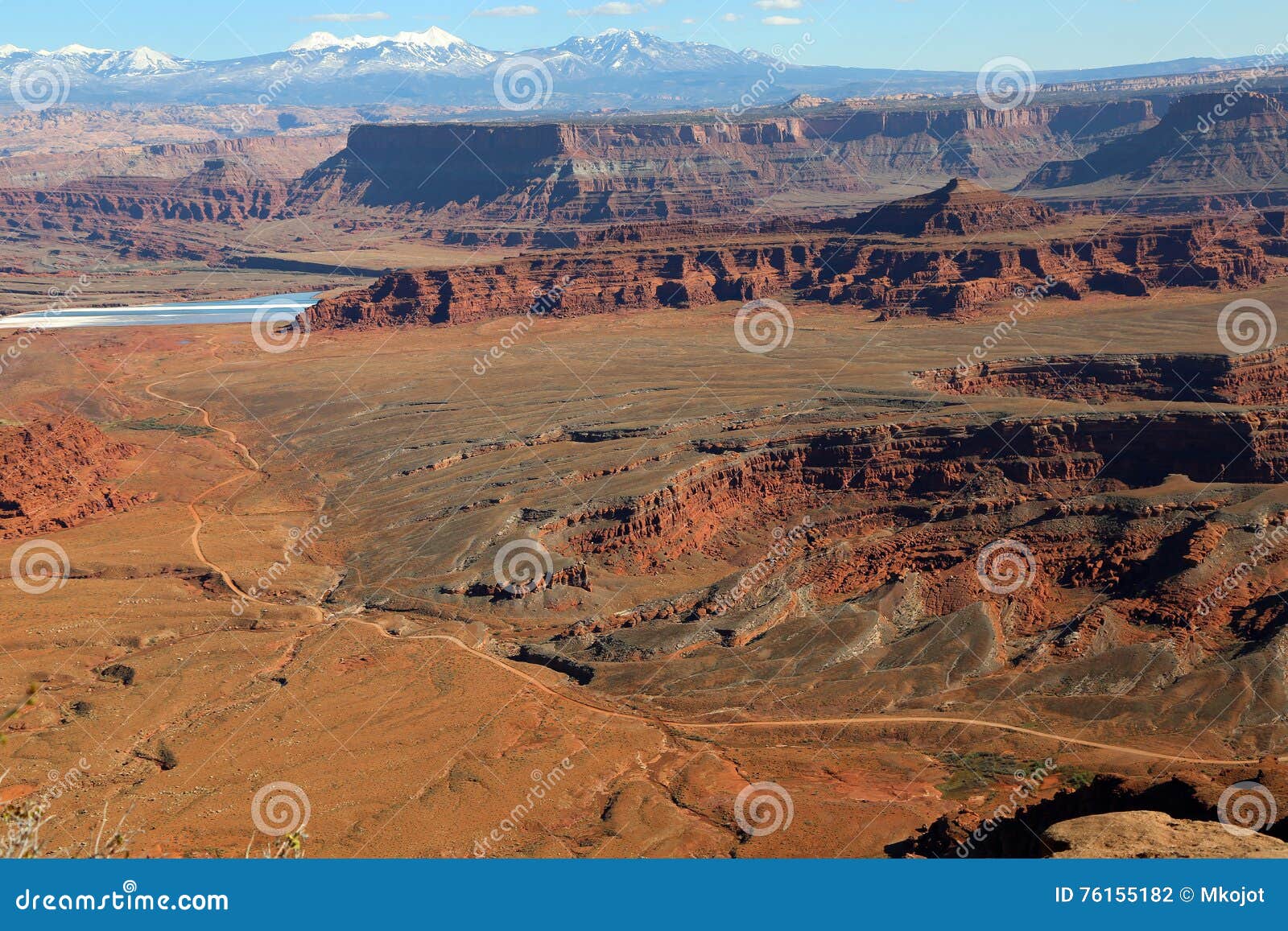 Potash Road stock photo. Image of desert, scenic, tourism - 76155182