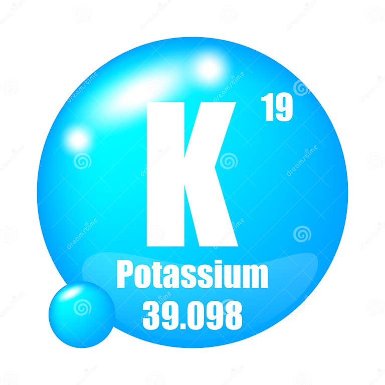 Potassium Element. Atomic Symbol K. Atomic Number Nineteen. Mass 39.098 ...