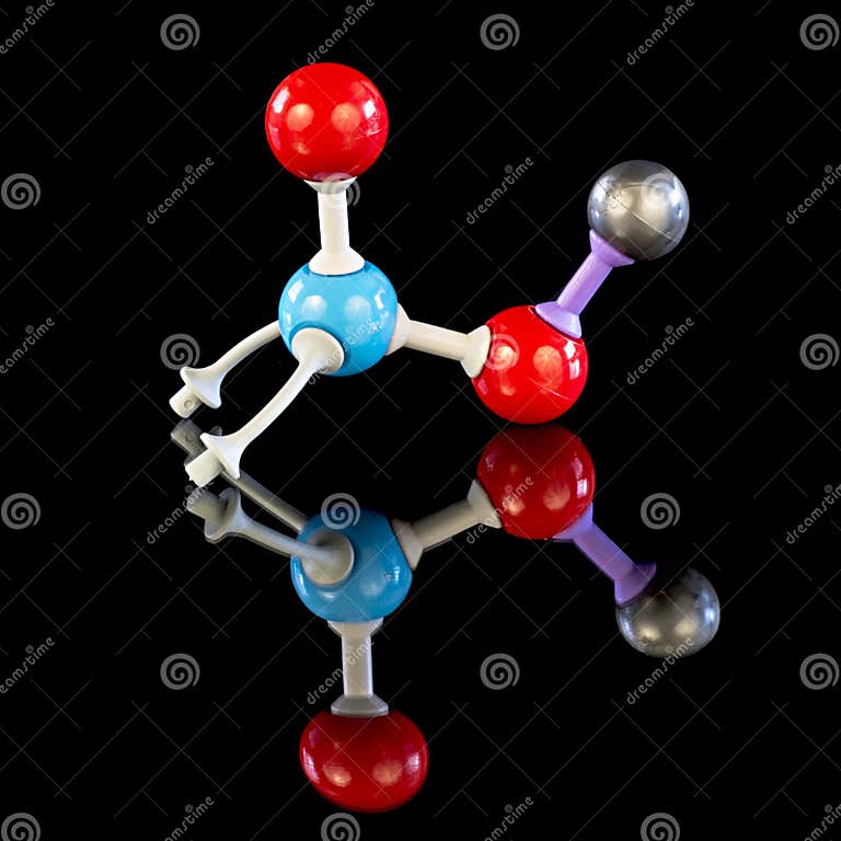 Potassium Nitrate Molecule Model Stock Photo - Image of rods, balls ...