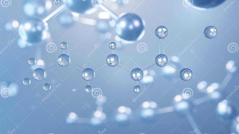 Potassium Sorbate Molecular Structure 3d, Flat Model, Preservative E202 ...