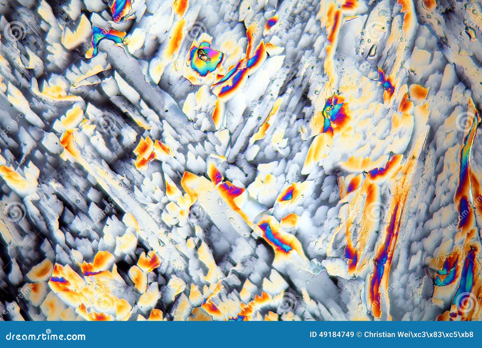 Potassium Sulfate Under The Microscope Stock Image | CartoonDealer.com ...